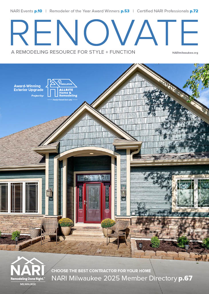 NARI Milwaukee > Homeowner Resources > Renovate: NARI's Printed Guide